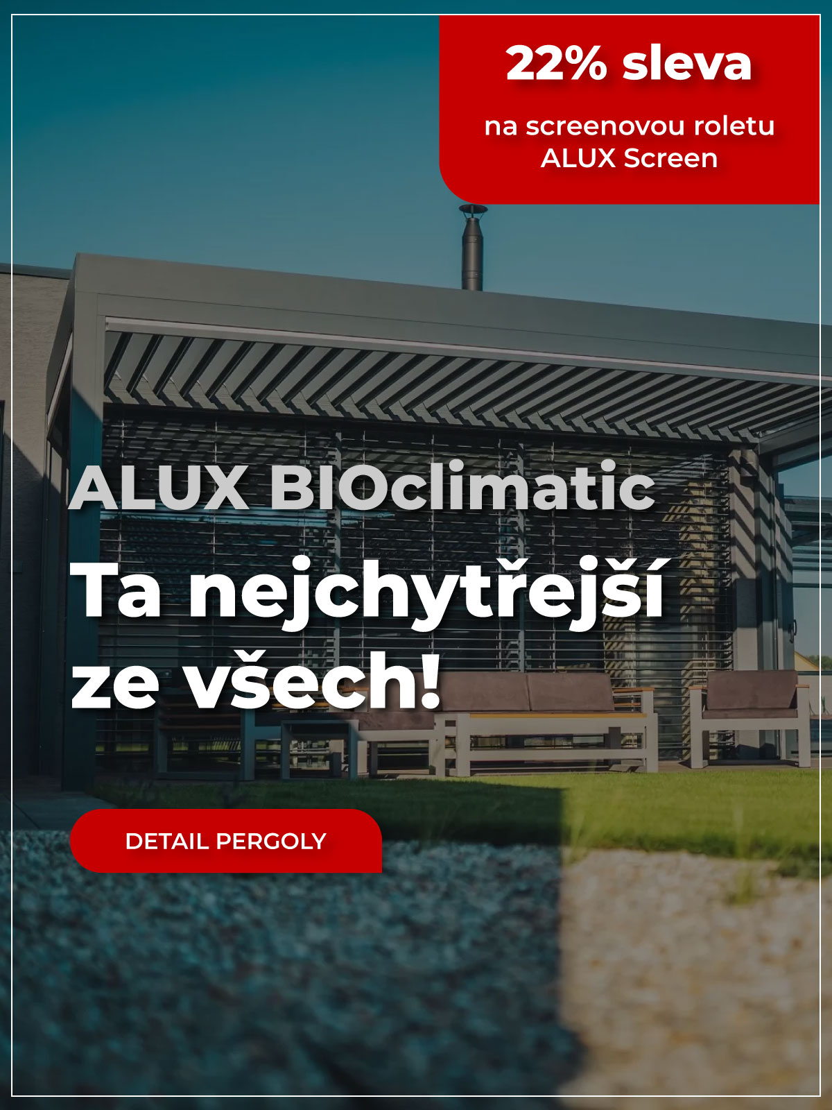 Jak si s pergolou ALUX užít slunečních dnů a paprsků? | ALUX Pergoly | Hliníkové centrum na Moravě